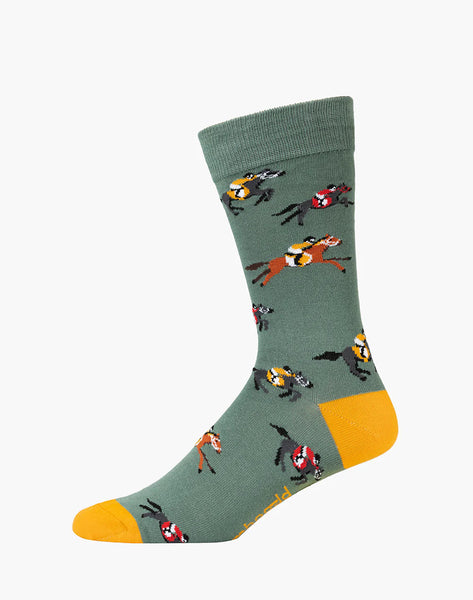 Bamboozled Men's Bamboo Socks - Melbourne Cup – Teddy Sinclair