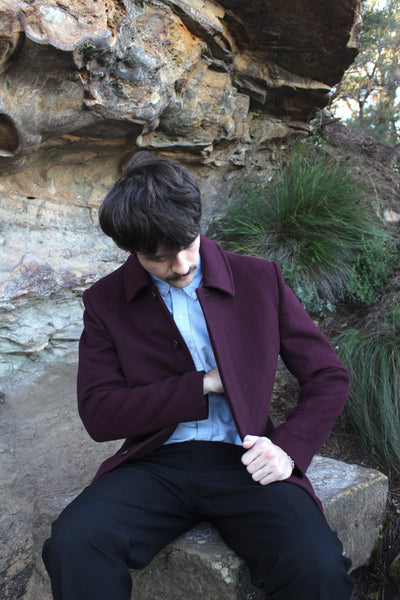 Homer Double Cashmere Coat – Teddy Sinclair