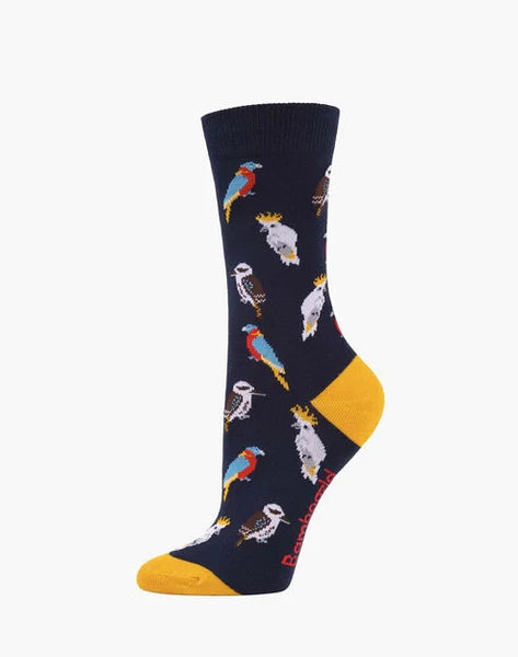 Women's Bamboo Socks - Aussie Birds – Teddy Sinclair