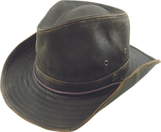 Curly Weathered Cotton Outback Hat – Teddy Sinclair