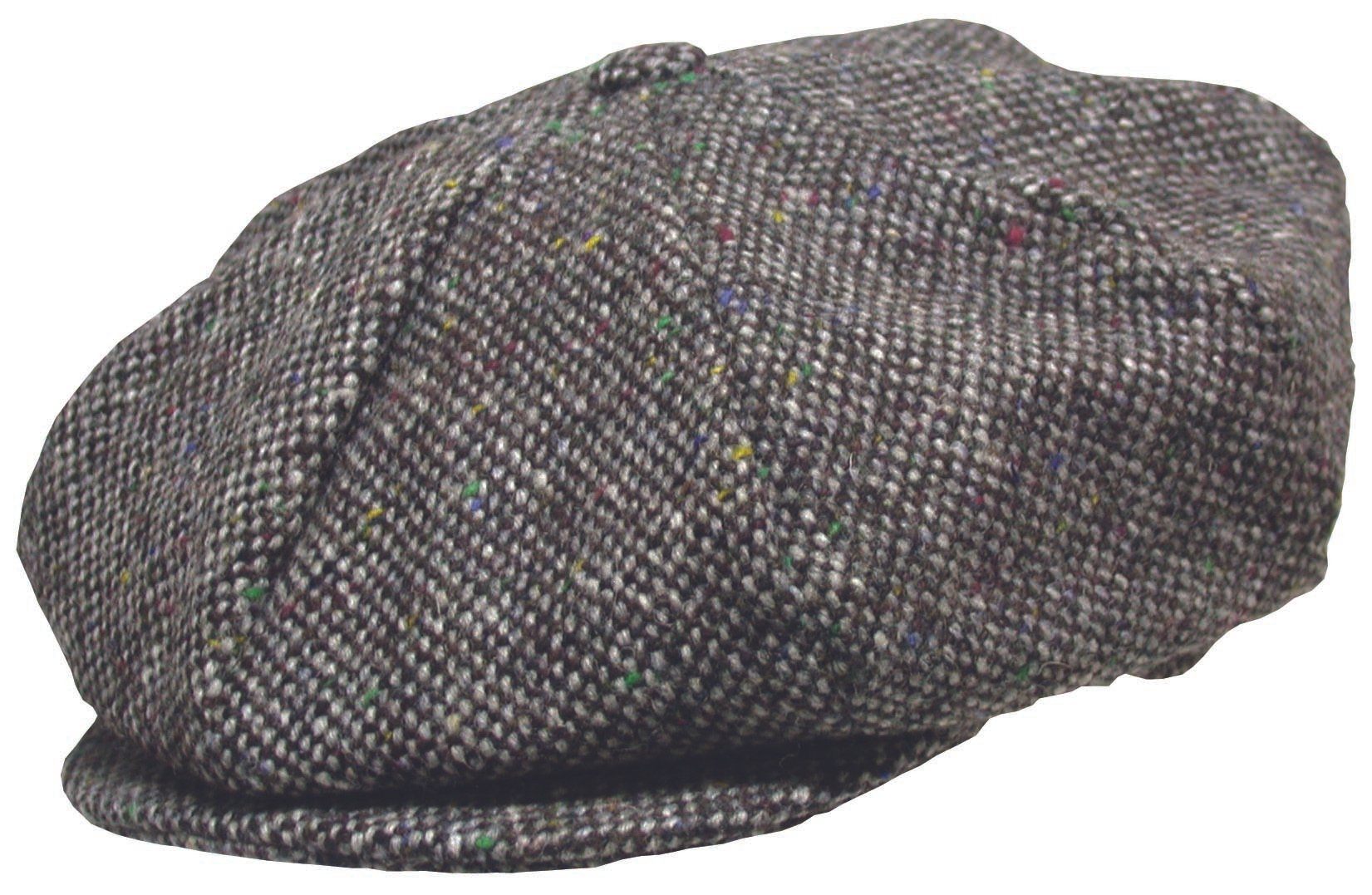 Hanna Plain Tweed 8 Piece Cap – Teddy Sinclair