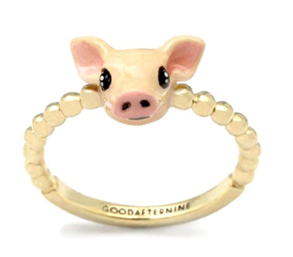 Mini Pig Ring – Teddy Sinclair